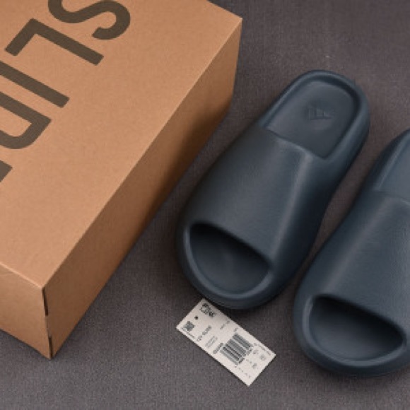 Shoes | Adidas Yeezy Slide Slate Marine | Poshmark